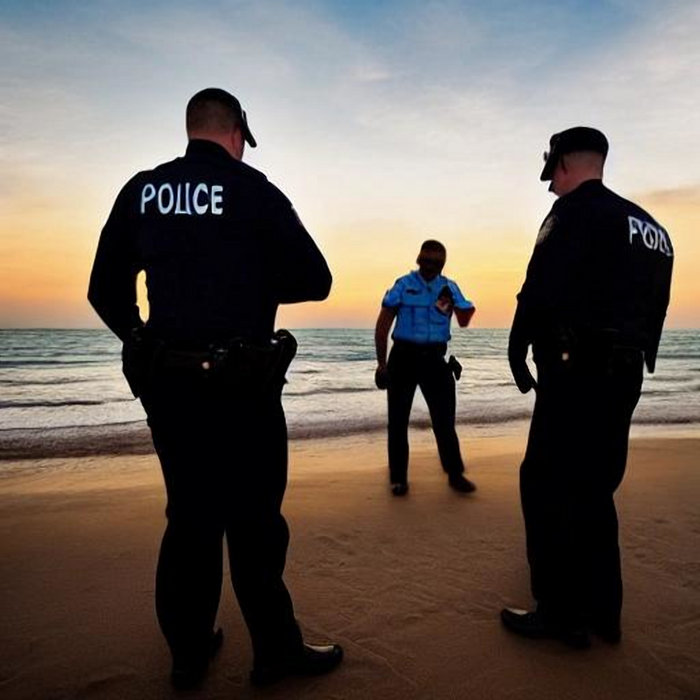 BEACH COPS | JACKORANDA
