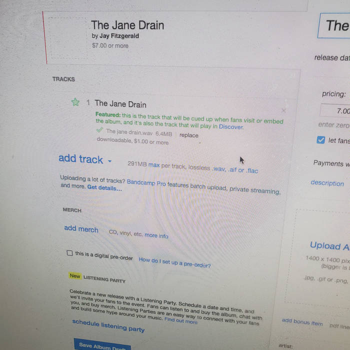 The Jane Drain | Jay Fitzgerald