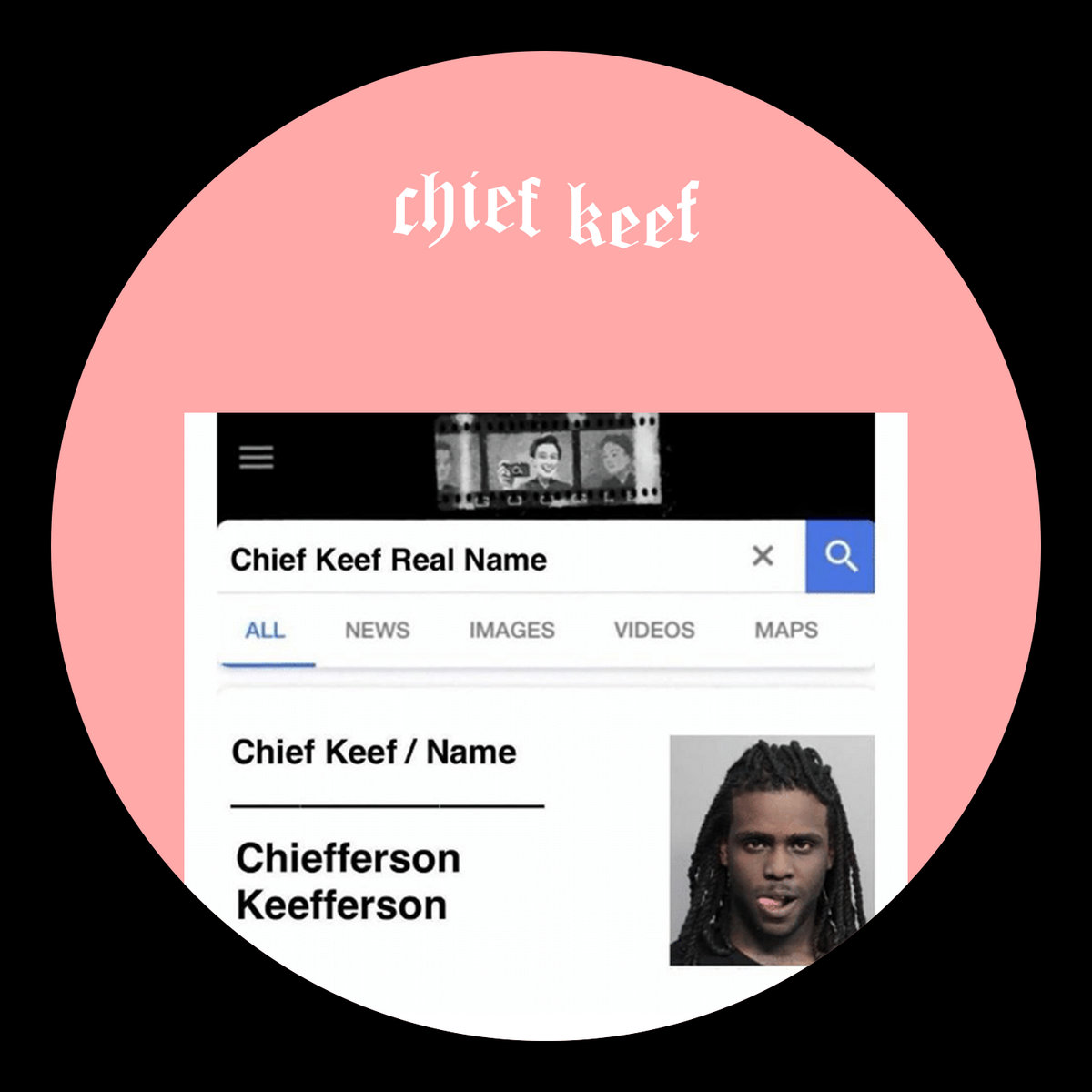 Chief Keef Name Logo