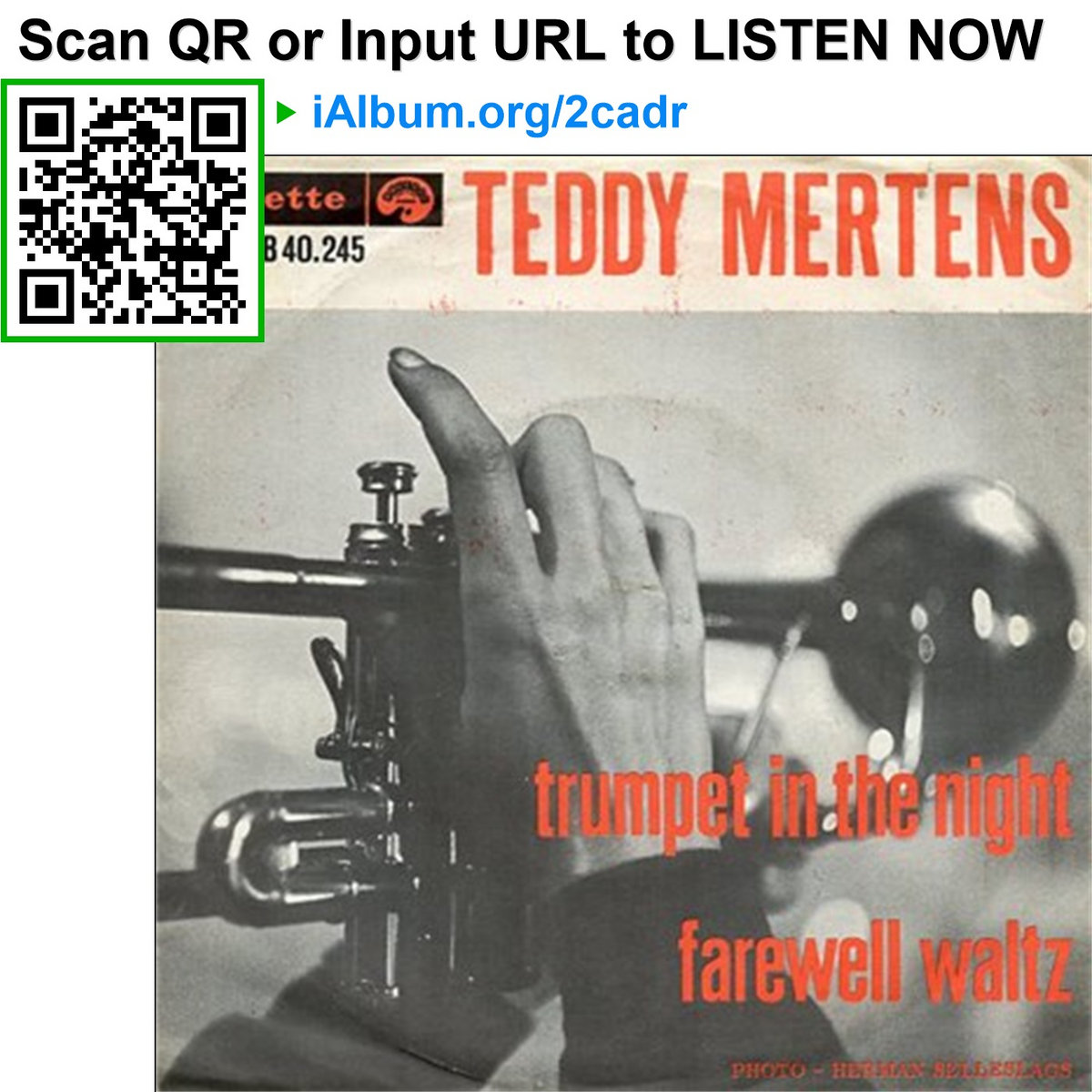 Trumpet In The Night Farewell Waltz | Teddy Mertens