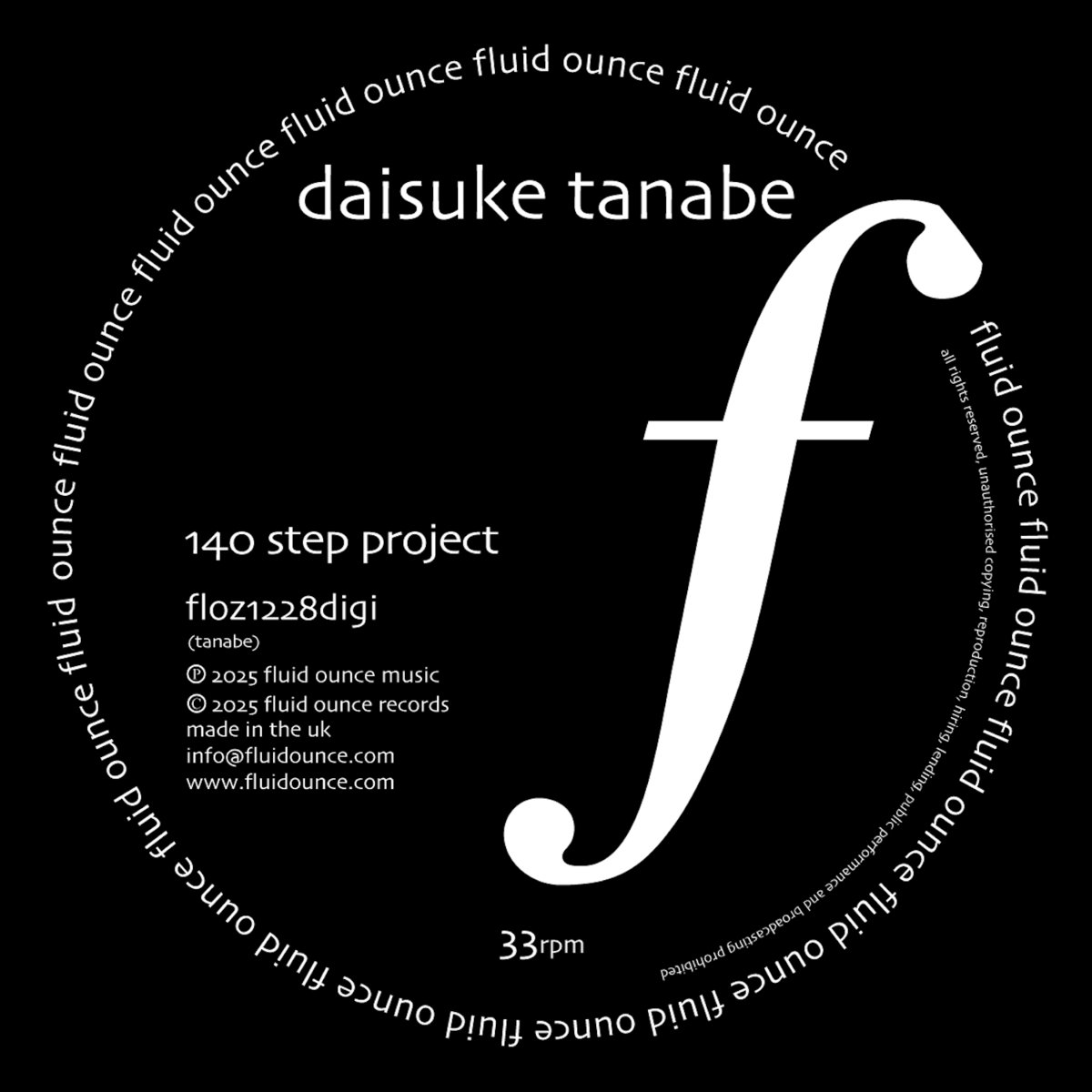 140 Step Project | Daisuke Tanabe | Fluid Ounce Records