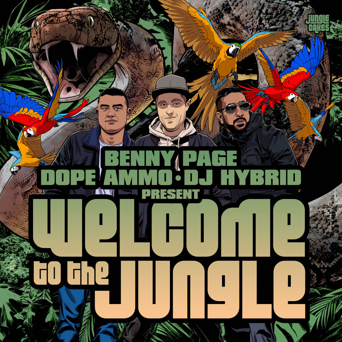 Benny Page, Dope Ammo & DJ Hybrid presents Welcome To The Jungle ...