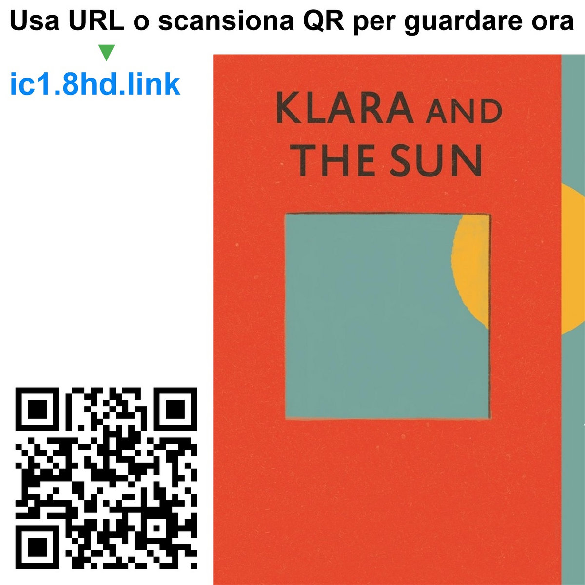 Klara e il sole | Guarda Online Gratis