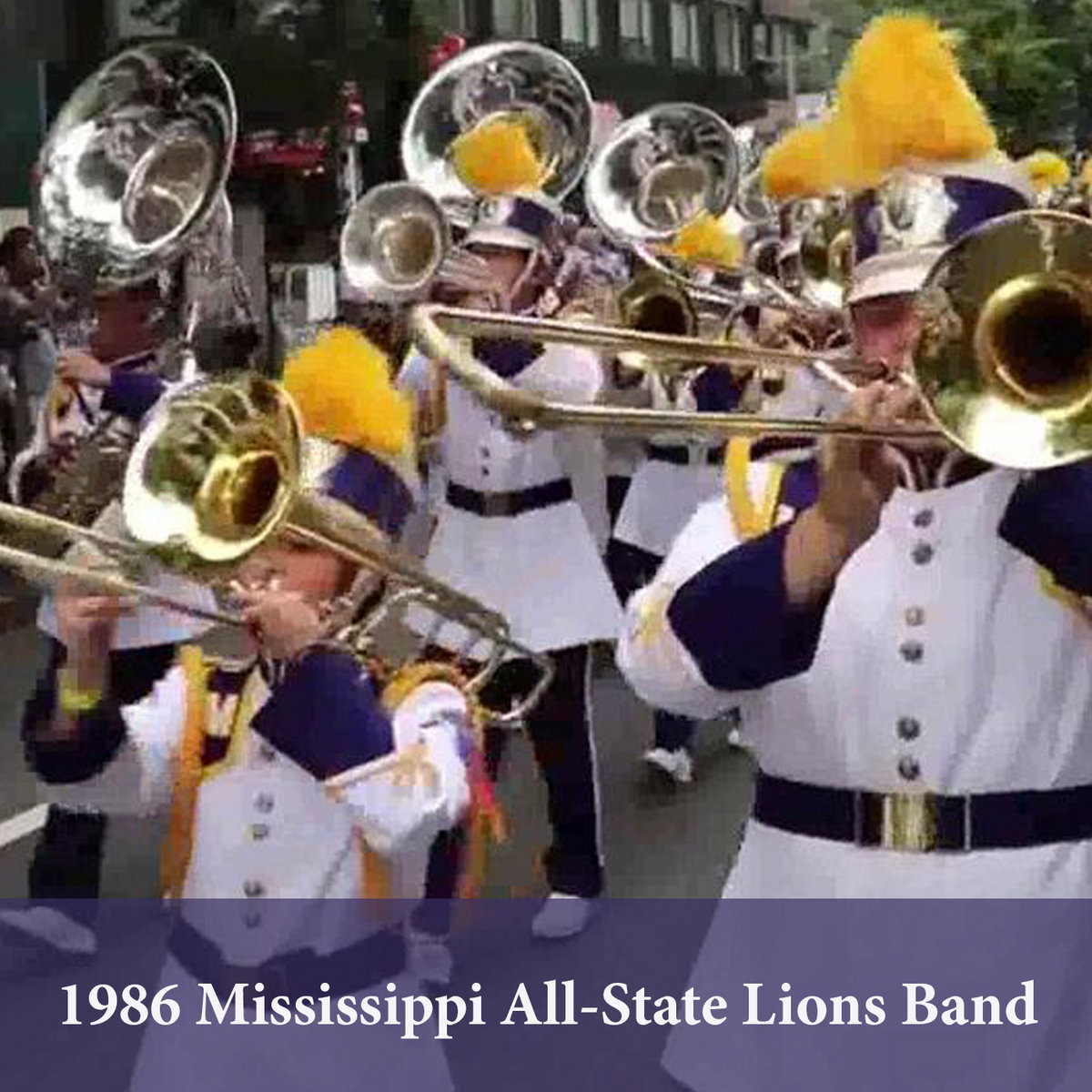 1986 Lions All-State Band | Mississippi Lions All-State Band ...