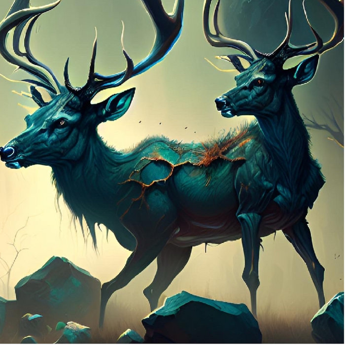 Radioactive Two-Headed Stag | Homonculus