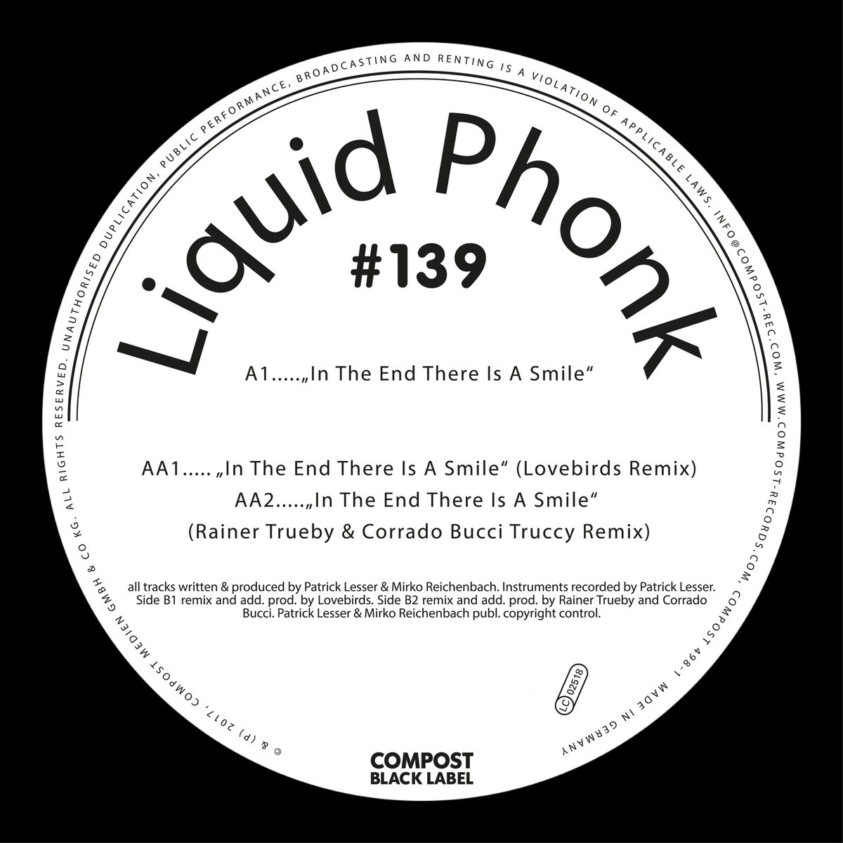 Compost Black Label #139 - In The End There Is A Smile | Liquid Phonk ...