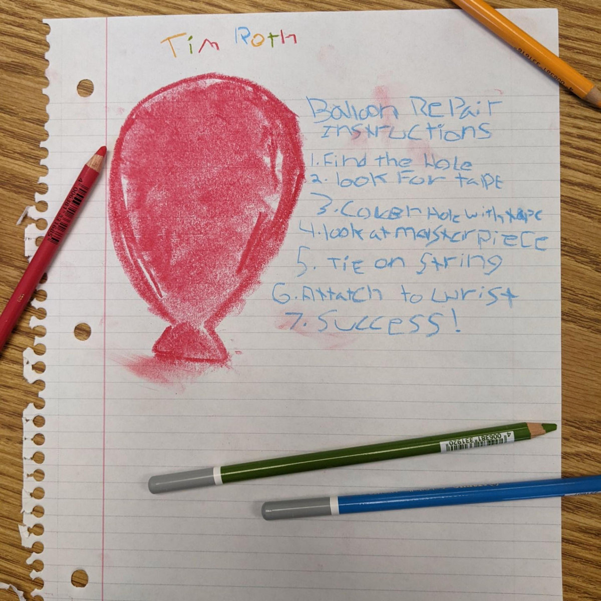 Balloon Repair Kit | Tim Roth