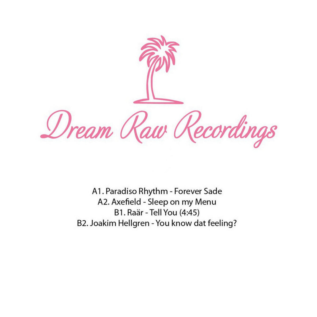 12" V / A DRR006 - Paradiso Rhythm , Axefield , Ra ä r , Joakim Hellgren | Various Artist ...