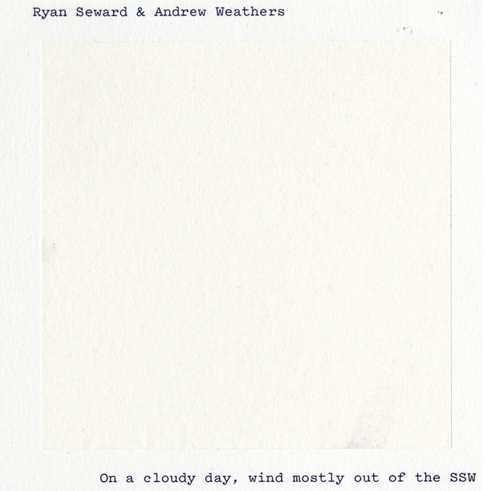 On a cloudy day, wind mostly out of the SSW | Ryan Seward & Andrew ...