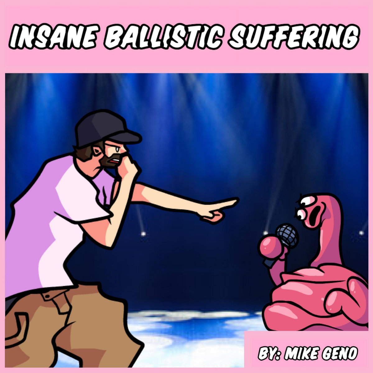 Insane Ballistic Suffering - Friday Night Funkin' | Mike Geno