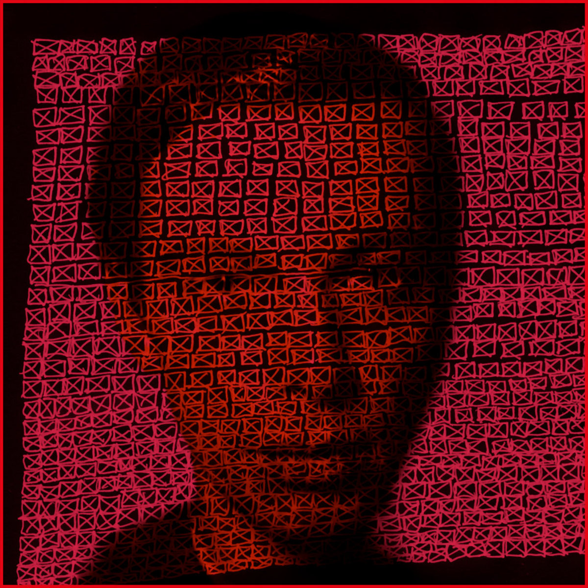 Your Face In Static | Black Hair Rolled In Dried Blood