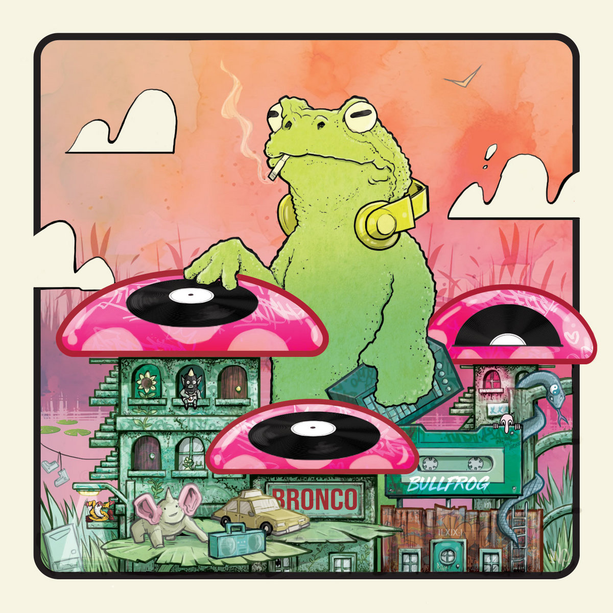 BRONCO BULLFROG BEAT TAPE | BRONCO BULLFROG