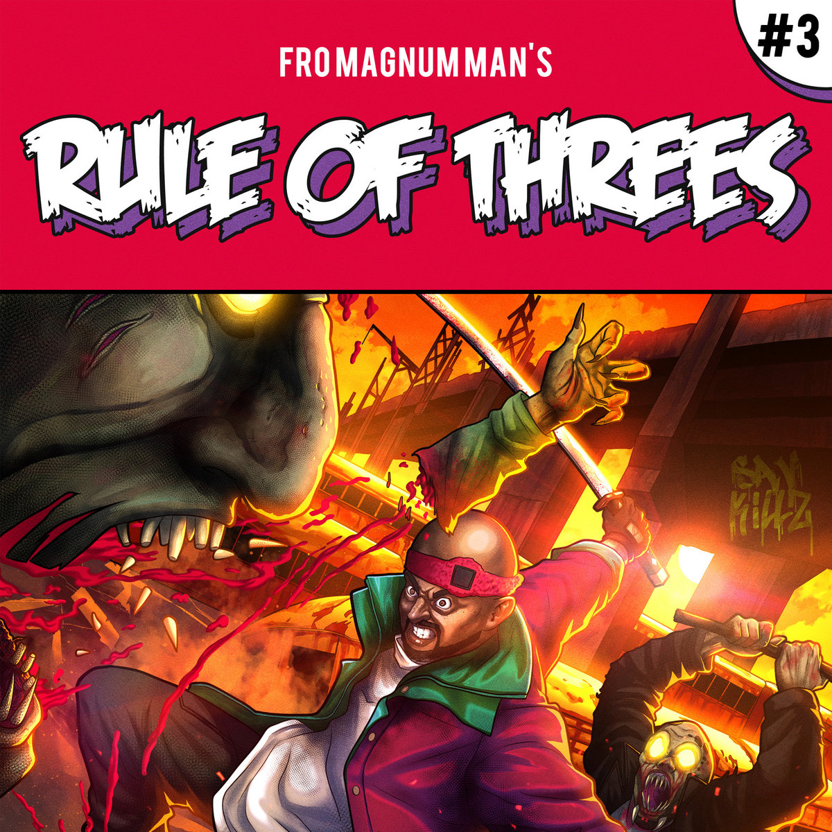 Rule Of Threes Volume Three: Sav Killz In... Monstrous | Sav Killz, Fro ...