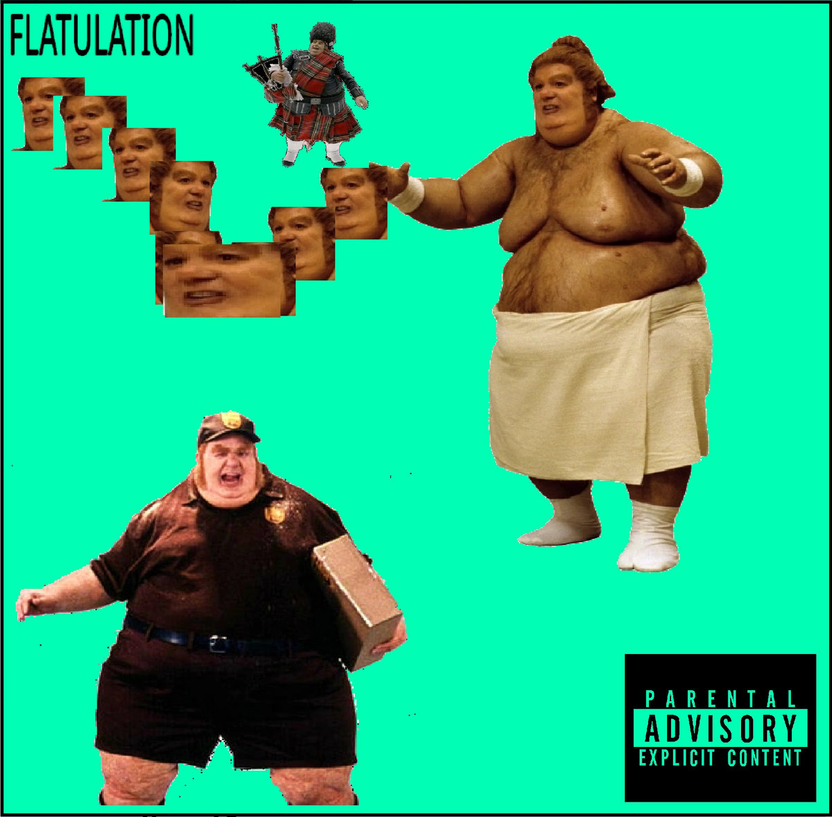 ;titled. | ;flatulation. | Flatulation