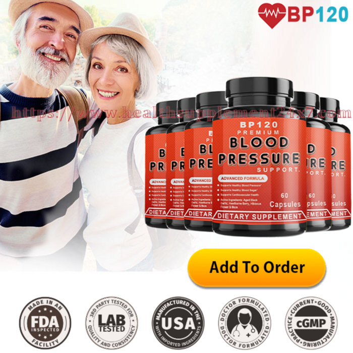 BP120 Premium [Blood Pressure Support] Recommended By Heart Health ...