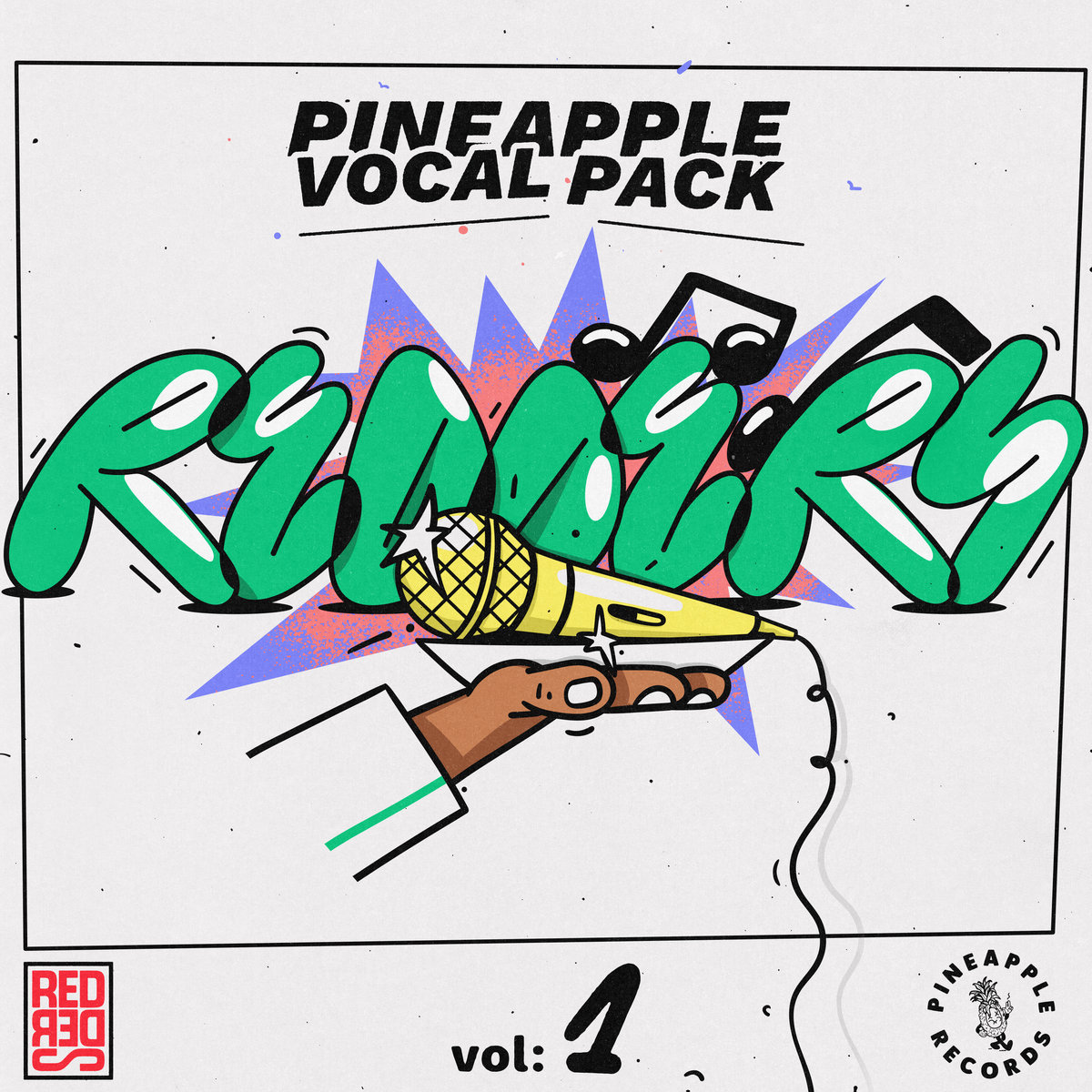 PNPL Vocal Pack Vol. 1 - Redders | Redders | Pineapple Records