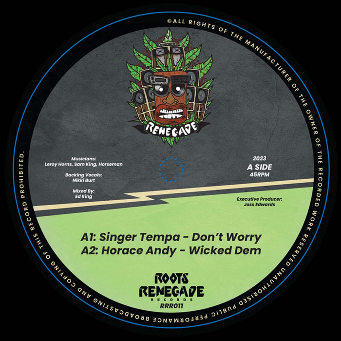 Singer Tempa, Horace Andy, Noel Ellis | Roots Renegade