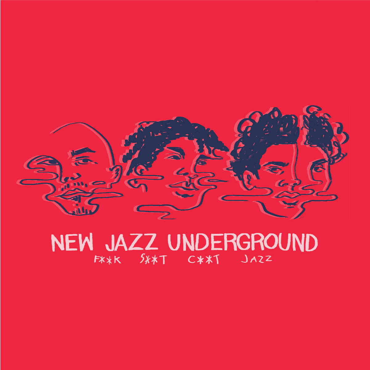 Jazz Is A 4 Letter Word B w One Beer reharm New Jazz Underground
