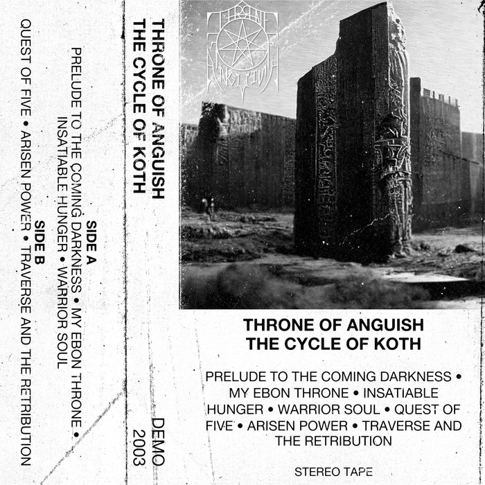 The Cycle of Koth | Throne of Anguish | Obsidian Relic Records