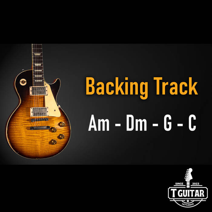 TGuitar-no-0133 - Melancholic Rock Ballad BACKING TRACK A Minor - Am Dm ...