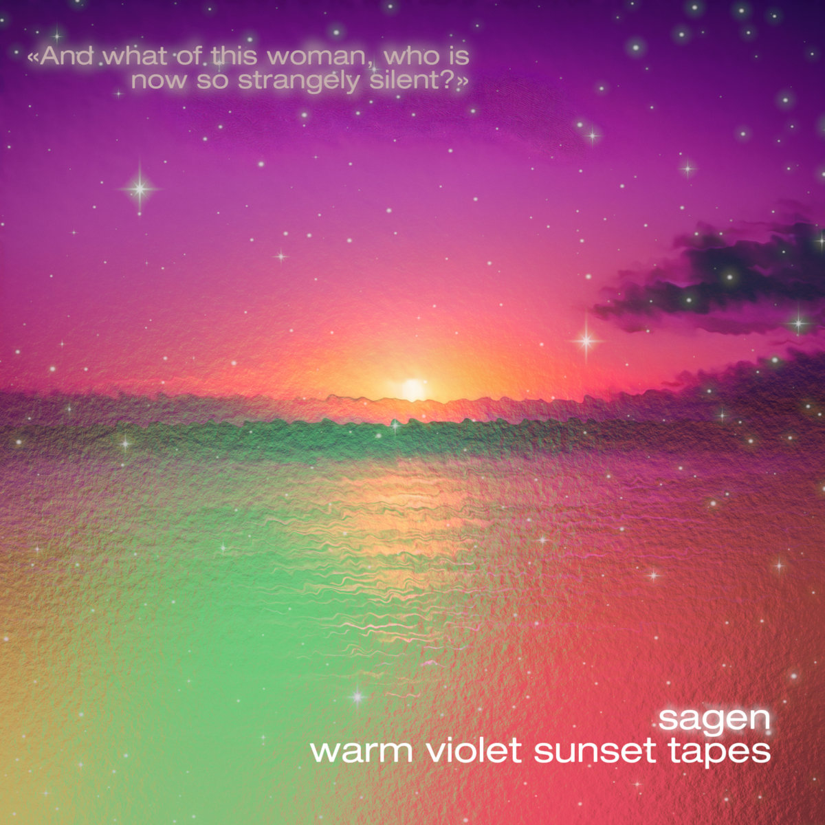 Warm Violet Sunset Tapes | Sagen