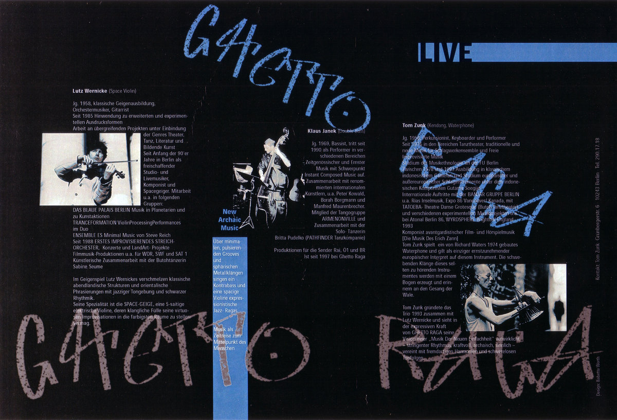 Jazz 1997 | GHETTO RAGA