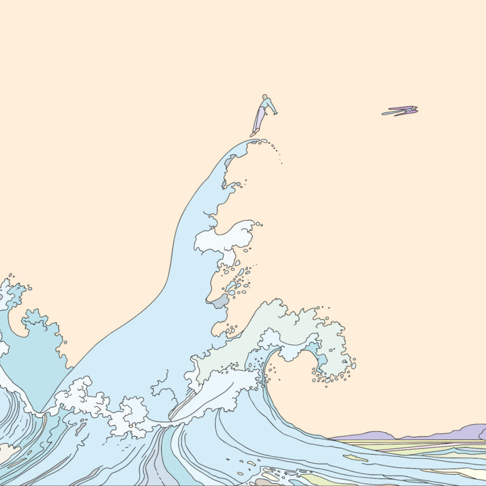 Lunar Wave | cosmicart