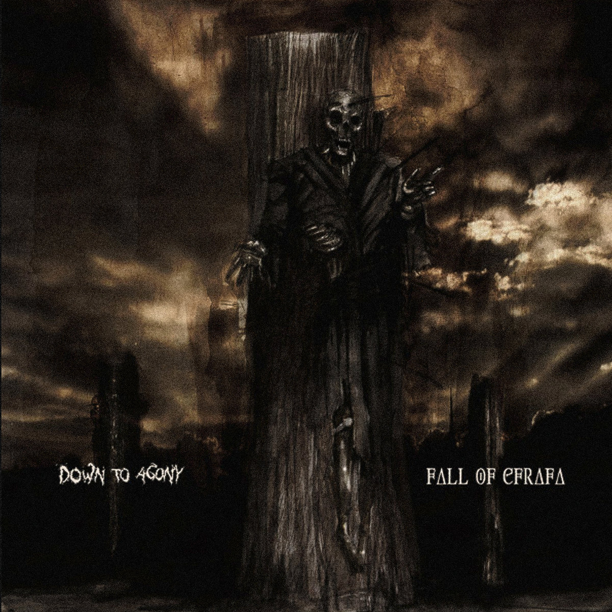 Fall of Efrafa / Down to agony split | fall of efrafa