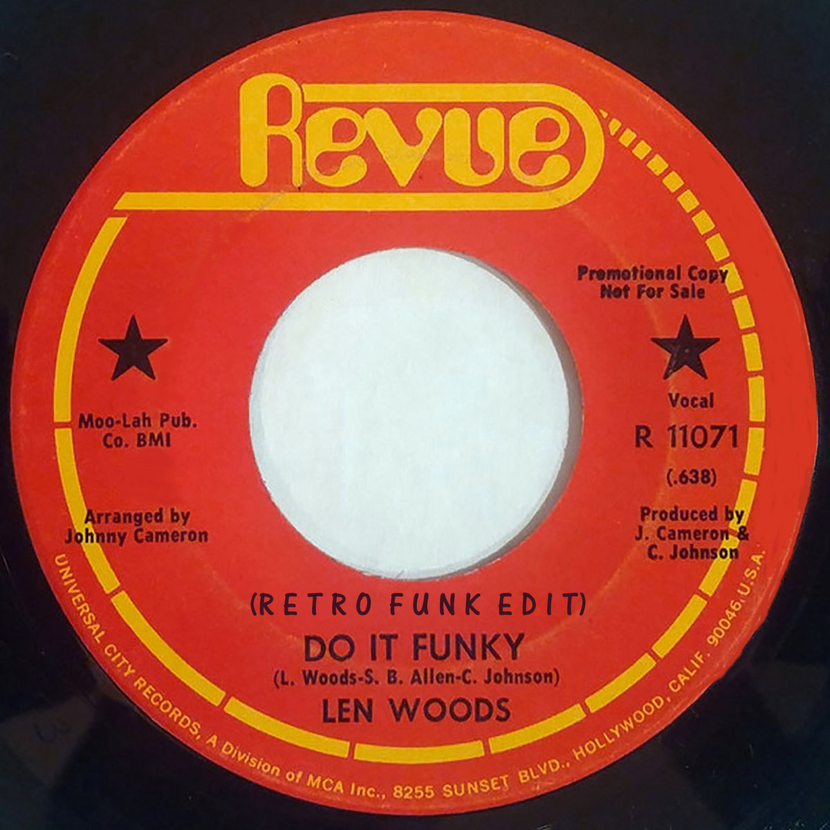 Len Woods - Do It Funky (Retro Funk Edit) | Sonic Funk Foundry