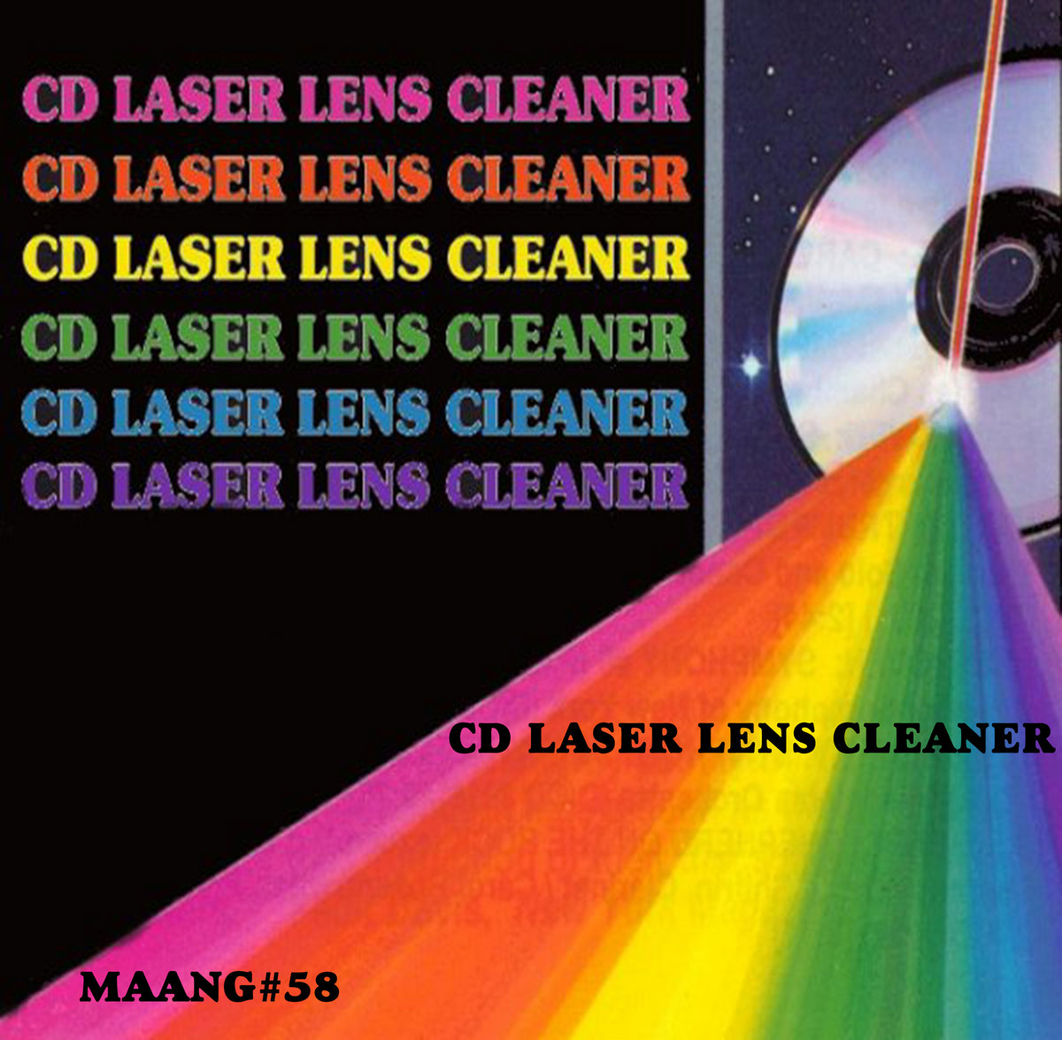 CD LASER LENS CLEANER (2009) | CD LASER LENS CLEANER | id m theft able