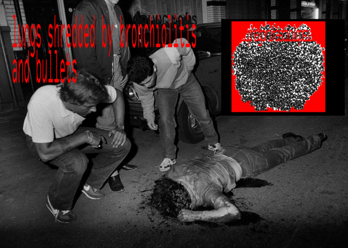 lungs shredded by bronchiolitis and bullets ...