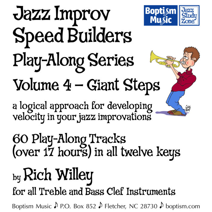 Jazz Improv Speed Builders Play-Along Series Volume 4 — “Giant Steps ...