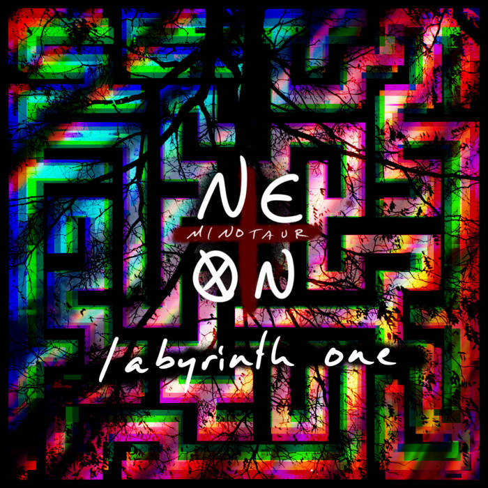 labyrinth one | neon minotaur | Neon Liminal