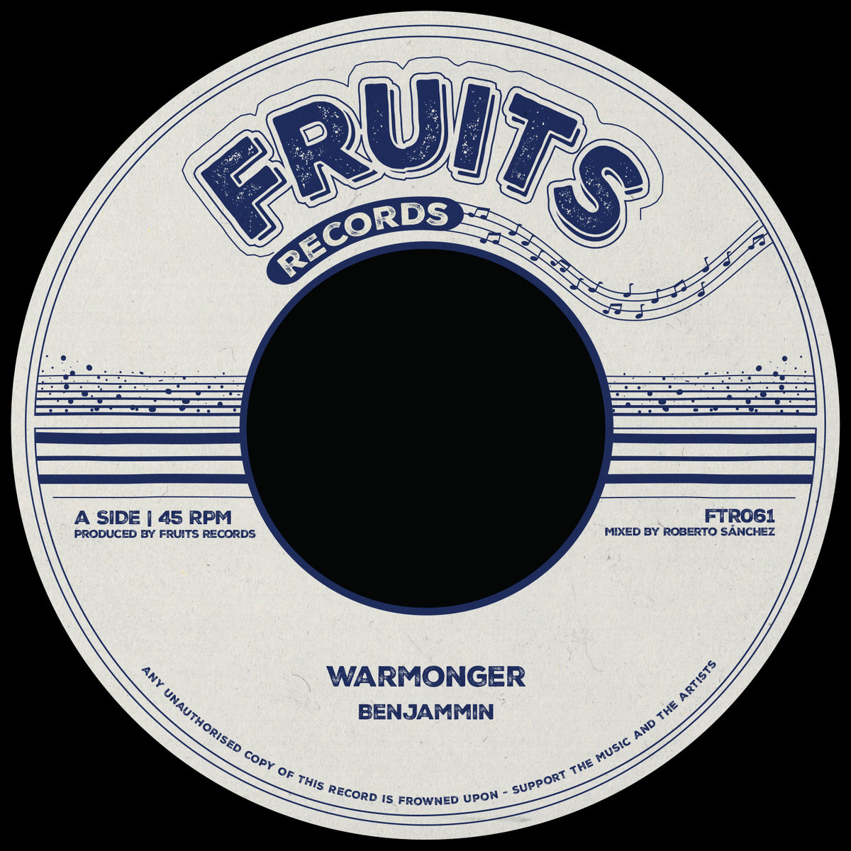 Warmonger | Benjammin / The 18th Parallel | Fruits Records