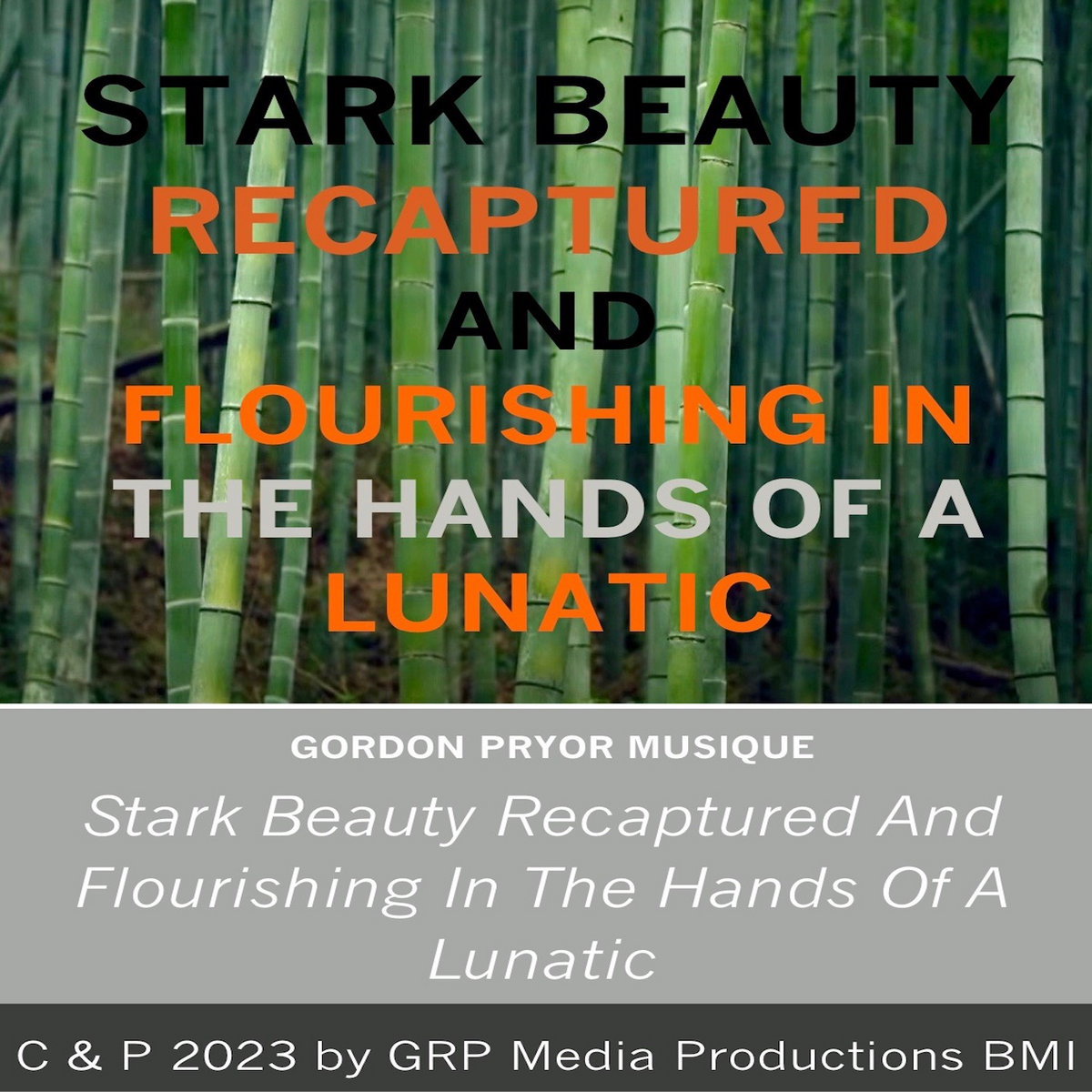 Stark Beauty Recaptured And Flourishing In The Hands Of A Lunatic (the Single w/B-side) | Gordon ...