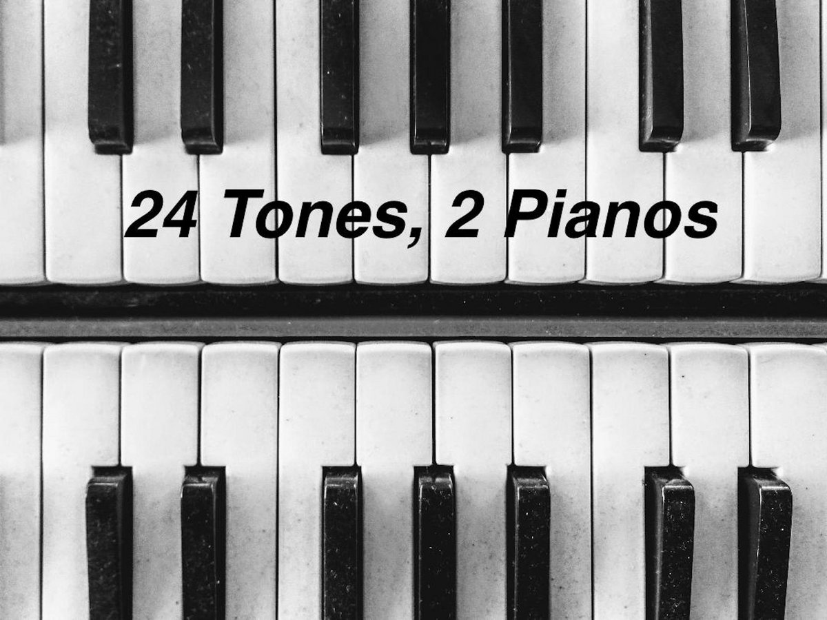 24 Tones, 2 Pianos (no.s' 1,2,3 and 5) | Louis Clark Jr