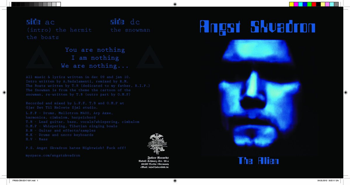 The Alien | ANGST SKVADRON | Folter Records