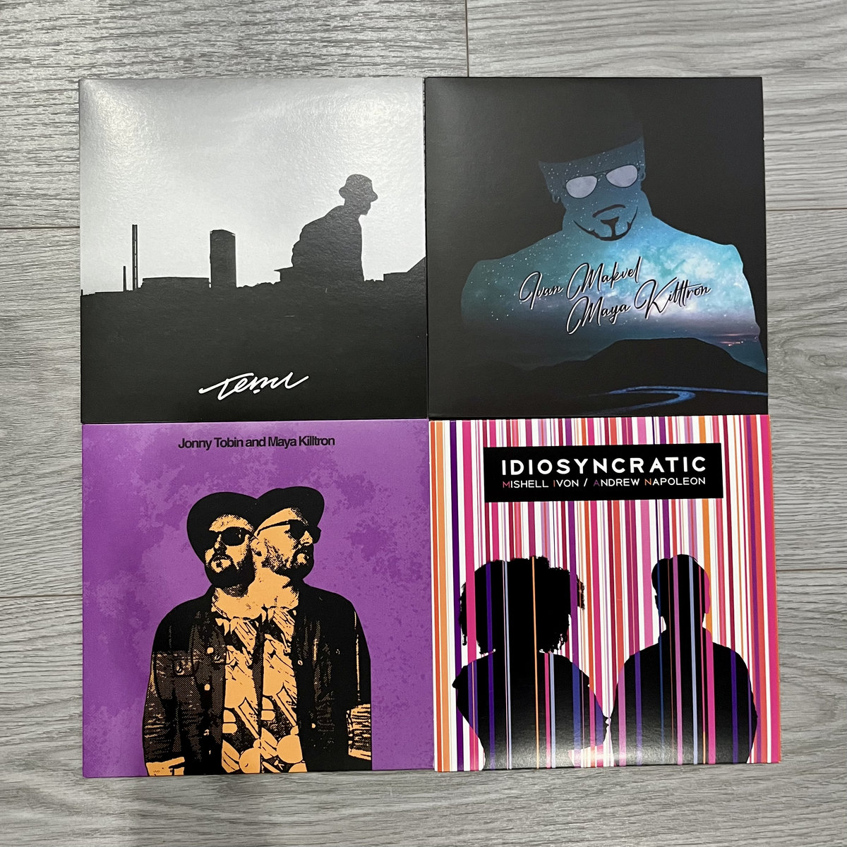 7" VINYL COLLECTION (4 Records) | TEMU / IVAN MAKVEL & MAYA KILLTRON ...