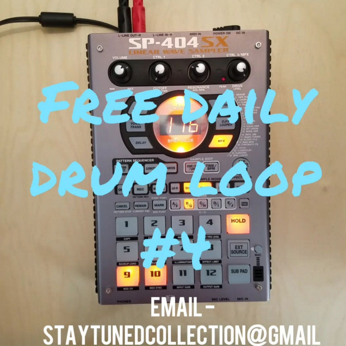 Free Daily Drum Loop #4 | Stay Tuned Collection