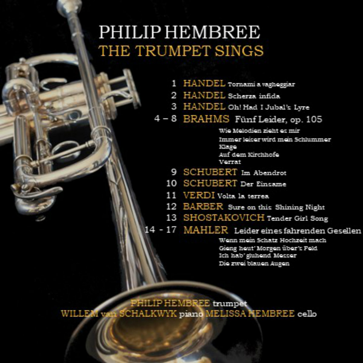 Brahms: Fünf Lieder, Op. 105: Wie Melodien Zieht Es Mir (Arr. for ...