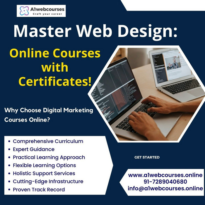 Master Web Design: Online Courses with Certificates! | A1-webservice