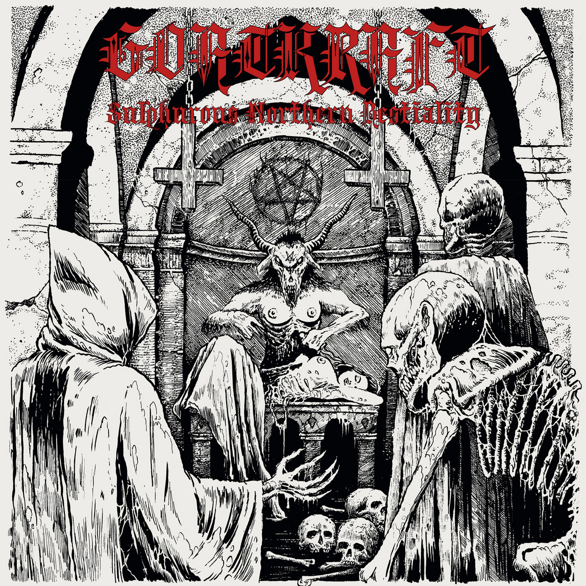 Goatkraft - Sulphurous Northern Beastiality | Iron Bonehead Productions