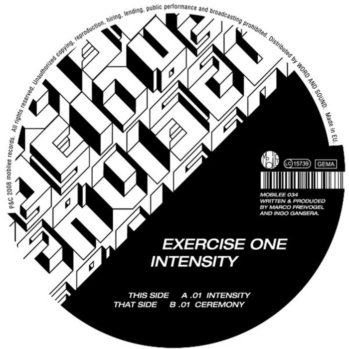 Intensity EP | Exercise One | Mobilee Records