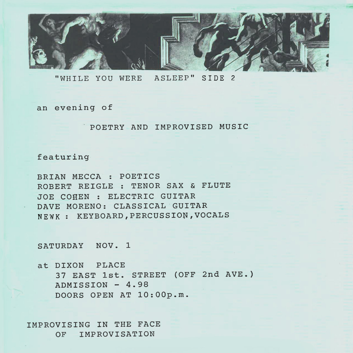 While You Were Asleep: Side 2 | NewK w/Brian Mecca | NewK