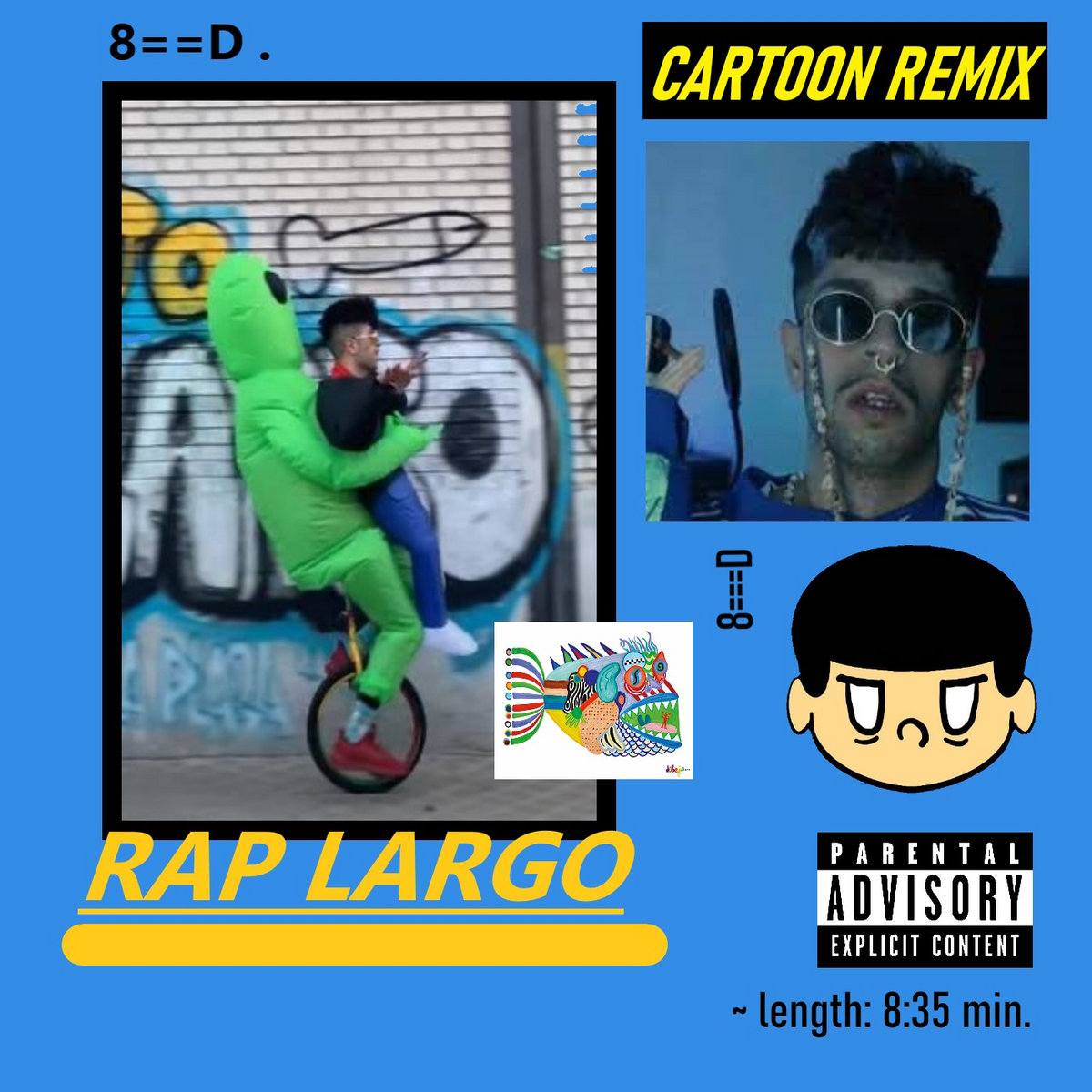 Bejo - Rap Largo (Cartoon Remix) | Brais, The Cartoon