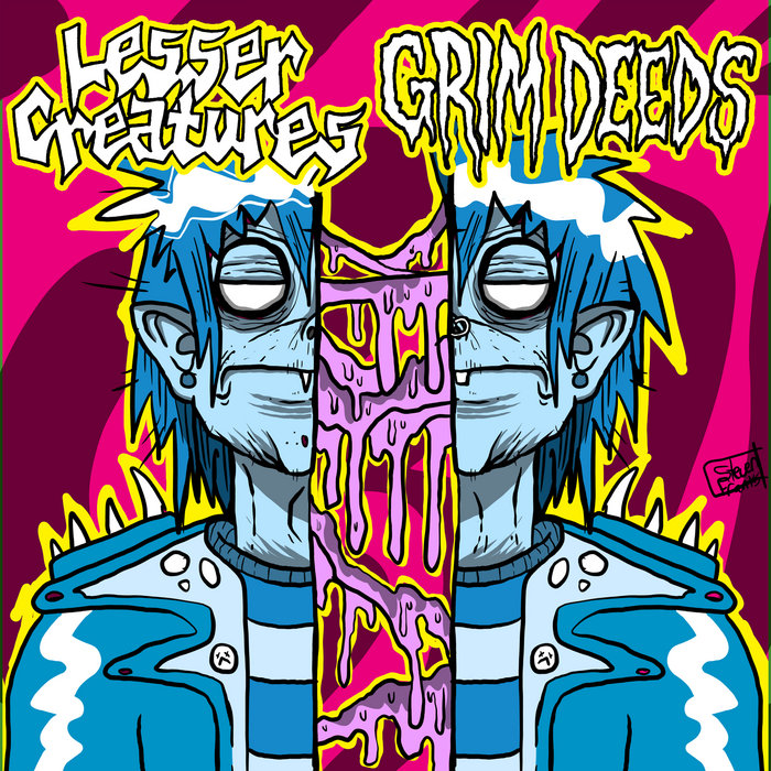 Lesser Creatures/Grim Deeds split | Lesser Creatures