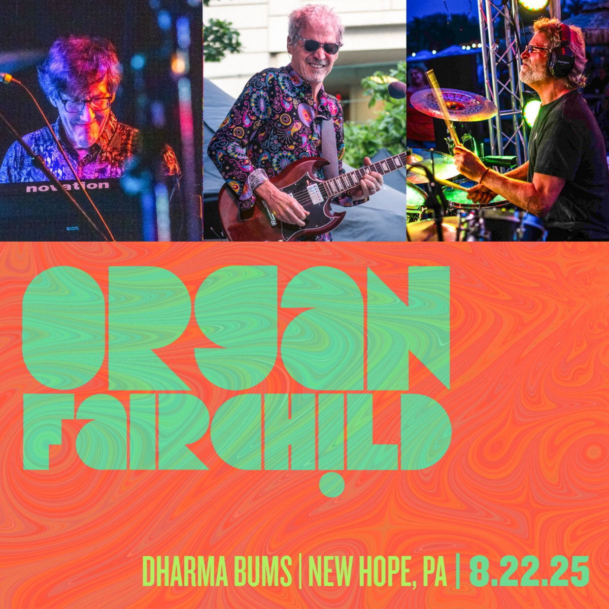 Live at Dharma Bums, New Hope PA 8/22/25 | Organ Fairchild