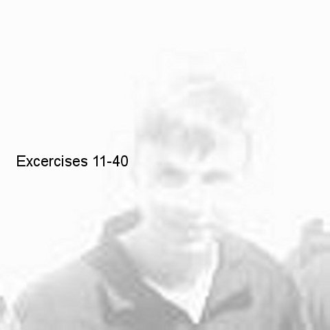 Exercises 11-40 | Putty Dog Disco