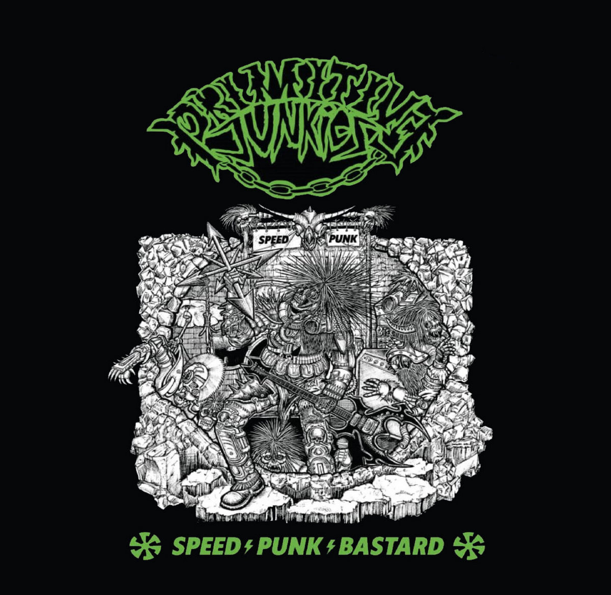 Primitive Junkies - Speed Punk Bastard | TR003 | Tampui Records