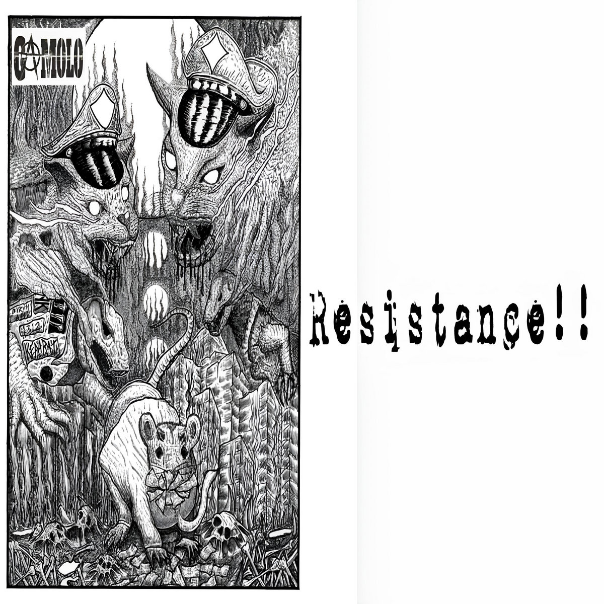 RESISTANCE! | GAMOLO, Andi (vokal), Ece (bass+back vokal), Agus (gitar ...